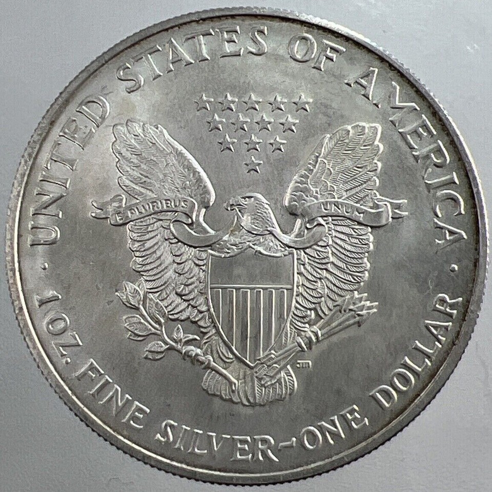 2002 American Silver Eagle Coin 1oz Silver Coin | a3942 | eBay