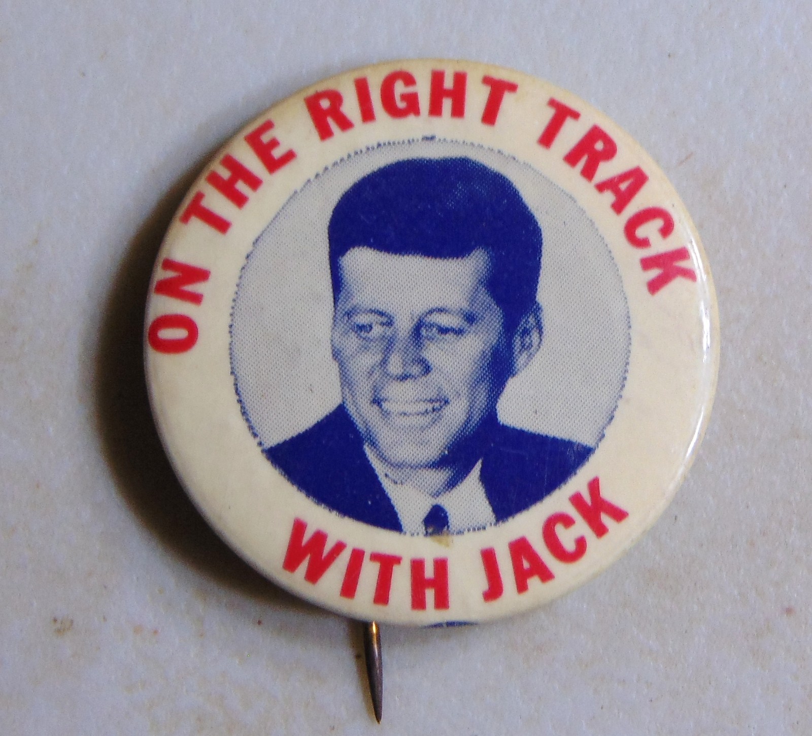 John F. Kennedy JFK 1960 campaign pin button political | eBay