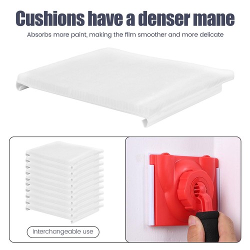 10Pcs Corner Painter Pads Paint Edger Replacement Pads Dense Bristles ...