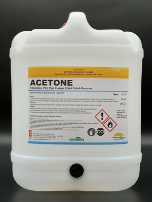 ACETONE 100% PURE, NAIL POLISH REMOVER, PAINT/GEL/ACRYLIC REMOVER 20L ...