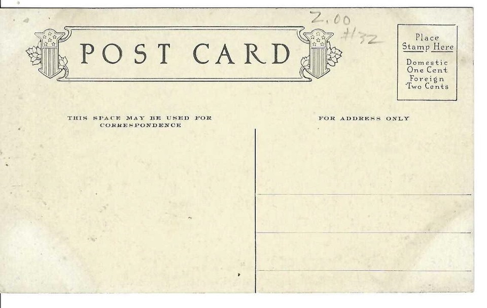 CP-391 IL Springfield Sears Roebuck Porch Bungalow Fair Divided Back ...