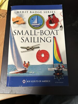 BSA-Merit Badge Series "Small Boat Sailing" Current Printing | eBay