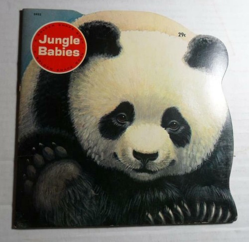 JUNGLE BABIES JANET FULTON JAN PFLOOG GOLDEN SHAPE BOOK #5952 FIRST ED ...