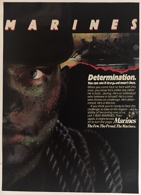 U.S. Marines The Few The Proud 1988 Vintage Print Ad 7.5x10.5 Inches ...