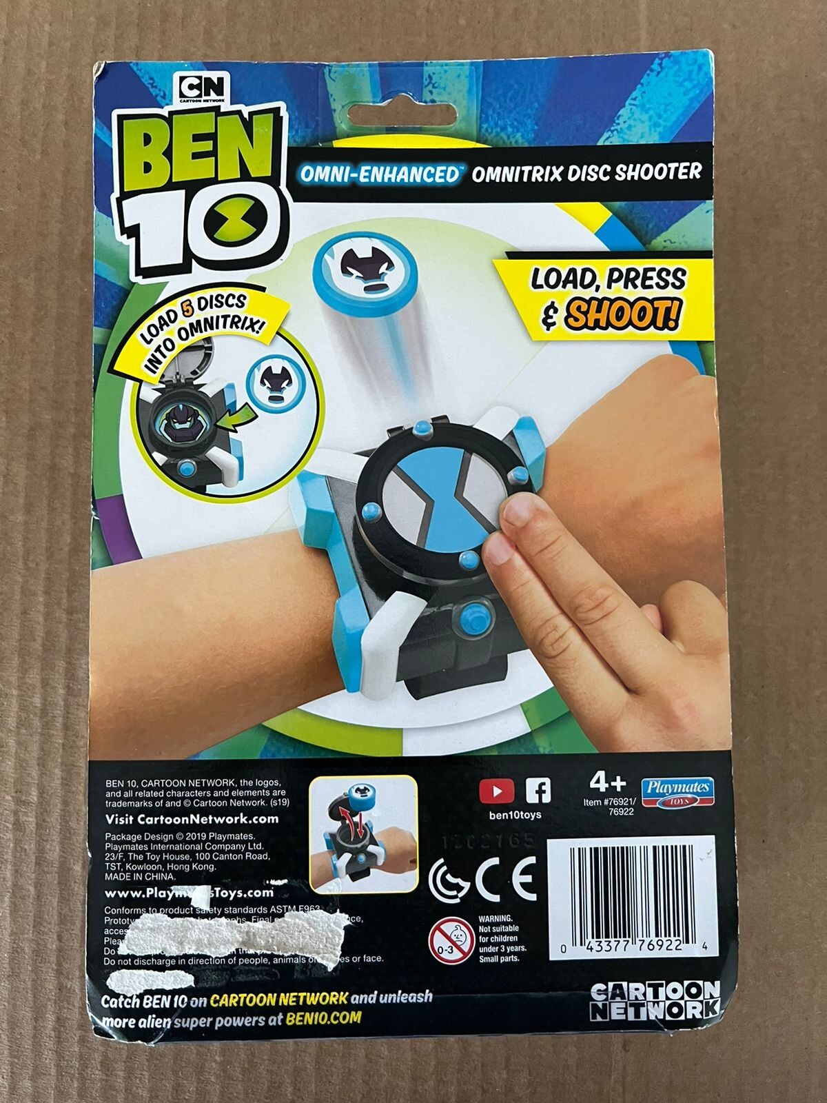 Ben 10 Omni Enhanced Omnitrix Disc Shooter | eBay