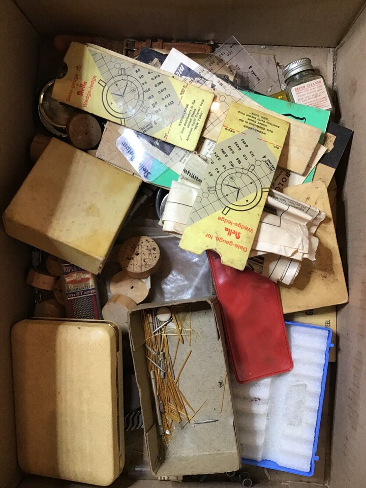 Vintage watch repair watchmaker tool lot | eBay