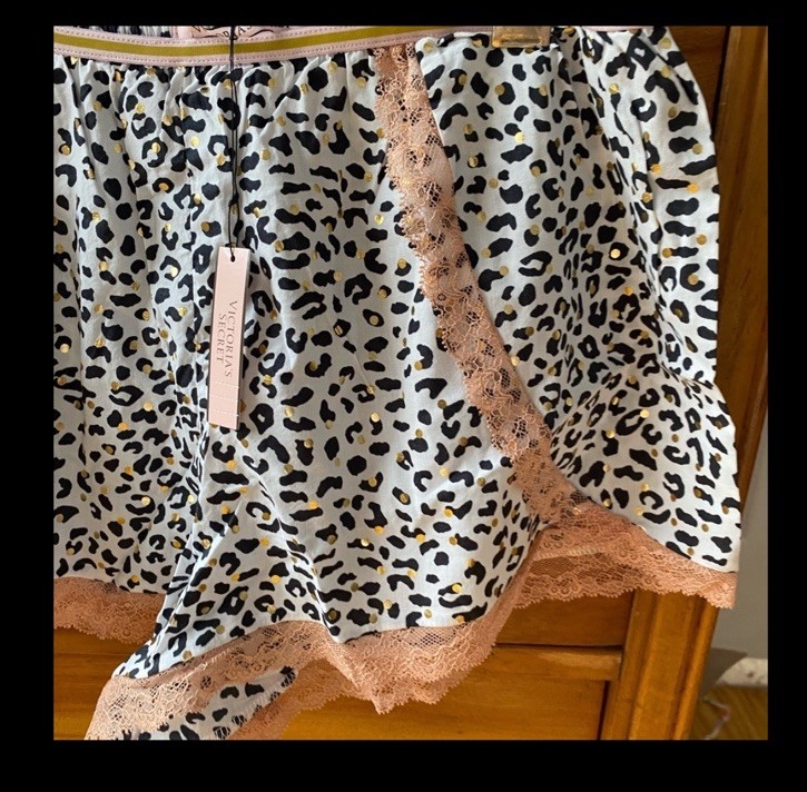 VICTORIAS SECRET SOFT COTTON SLEEP PAJAMA LOUNGE SHORTS LEOPARD Print XL NWT | eBay
