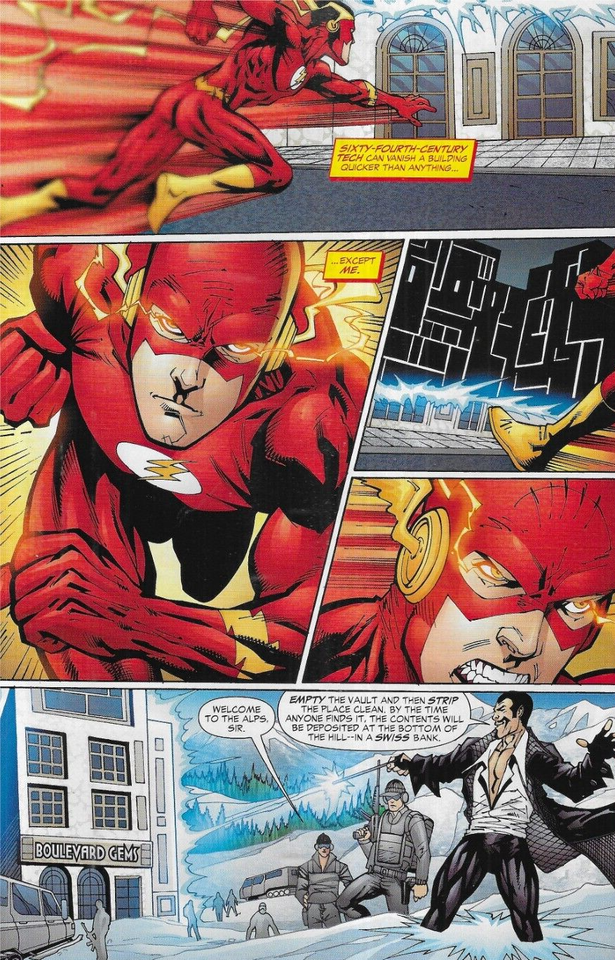 Flash Comic 7 The Fastest Man Alive First Print 2007 Bilson Demeo ...