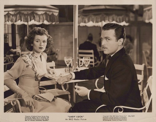 Douglas Morrow + Barbara Hale in Lady Luck (1946) Vintage Movie Photo K 436 | eBay