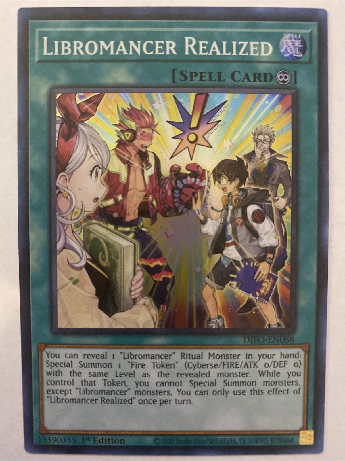 Libromancer Realized | DIFO-EN088 | Super Rare | 1st Edition | eBay