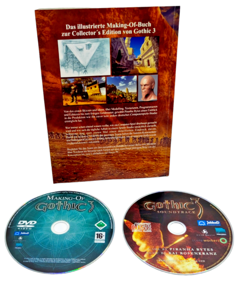 Gothic 3 Collectors Edition / Art Book / Making Of und Soundtrack ...