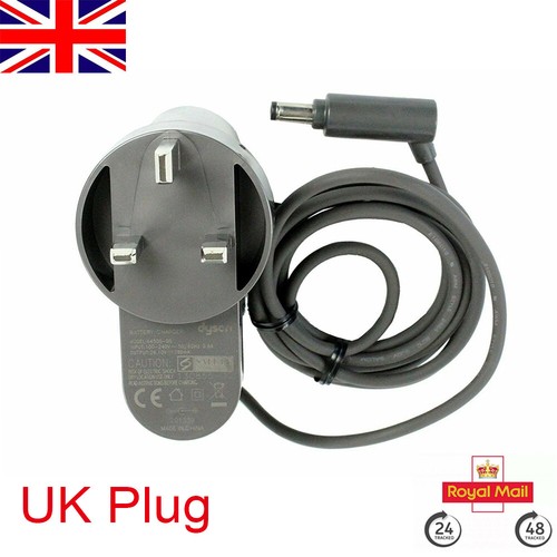 UK Plug For Dyson V6 V7 V8 Battery Charger Power Cable Cordless Vacuum ...