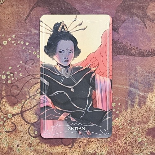 Illumicrate Zetian Iron Widow Character Card | eBay