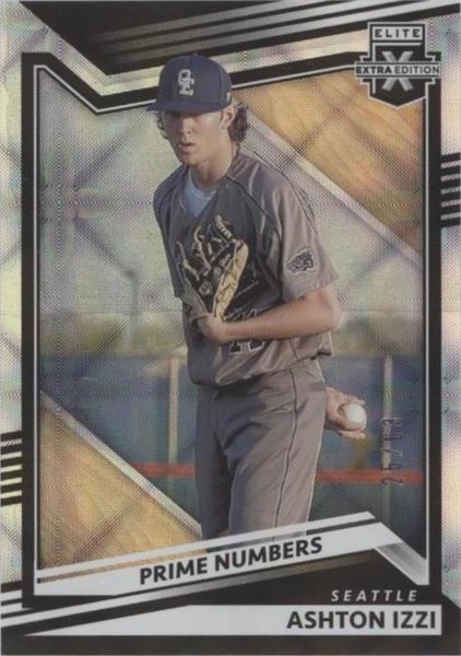 2022 Panini Elite Extra Edition - Prime Numbers B #126 Ashton Izzi /63 ...