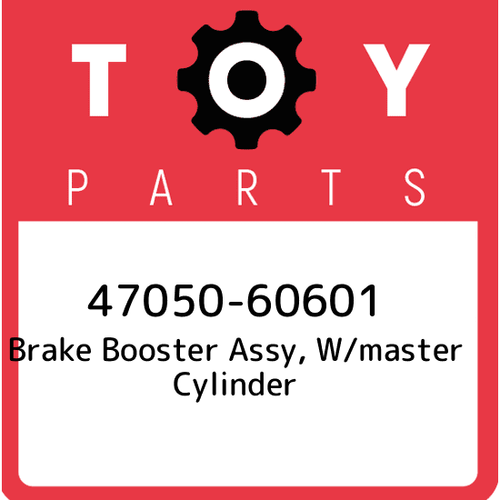 47050-60601 Toyota Brake booster assy, w/master cylinder 4705060601 ...