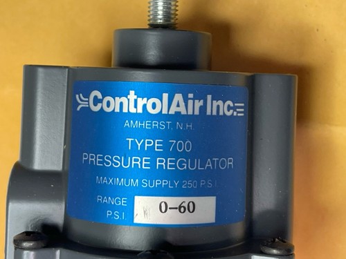 Control Air Inc Type 700 Pressure Regulator 0-60 PSI, 250 PSI Max Supply(25M12) | eBay