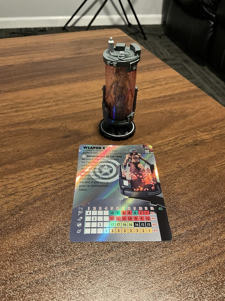 Marvel Heroclix Weapon X L059 Chase Captain America Legacy Figure With ...