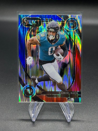 2024 Panini Select Gabriel Davis Red & Blue Shock Club Level #257 ...