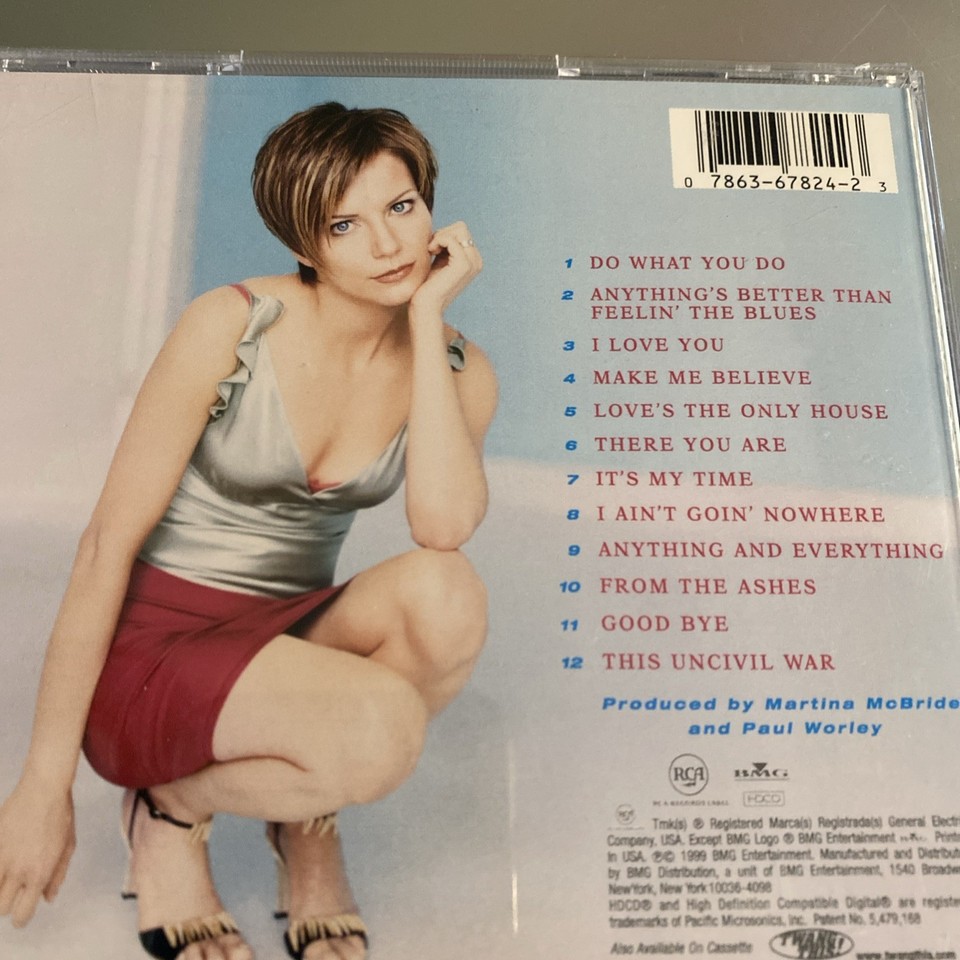 Martina McBride 10 LOT: Reckless, Evolution,🎄 Everlasting, Timeless, Shine+ VG | eBay