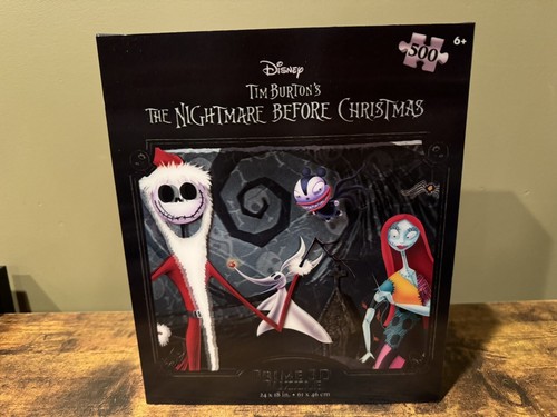 Tim Burtons The Nightmare Before Christmas Disney 500 Pieces Prime 3D ...