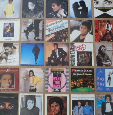 MICHAEL JACKSON Vinyl Records 45rpm All Hits MJ Jacko Epic 7" Singles ...