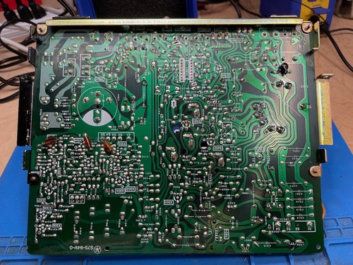 Electrohome G07 CBO chassis, new caps, flyback and B+ pot - washed and ...