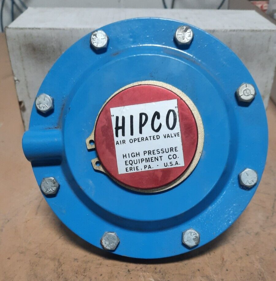 HIPCO #10-11NFA HIGH PRESSURE AIR OPERATED VALVE (NORMALLY OPEN) S39 | eBay