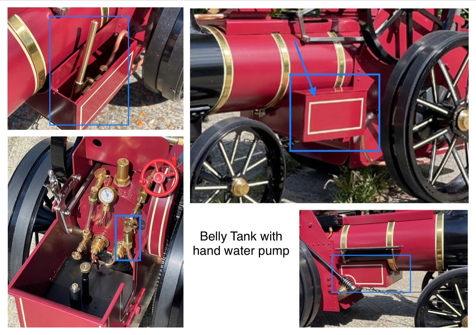 Accucraft /Maxitrak Allchin 1.5" Scale, KT105, Butane fired, Live-Steam ...