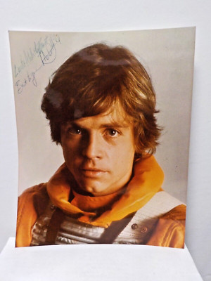 C1107 1981 Golden Age Collectibles "Luke Skywalker/Mark Hamill" Signed ...