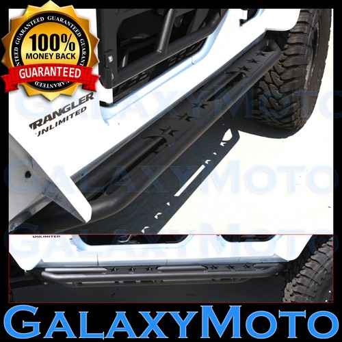 4 Door Rock Crawler Slider Step Armor Rocker Guards for 07-18 Jeep JK ...