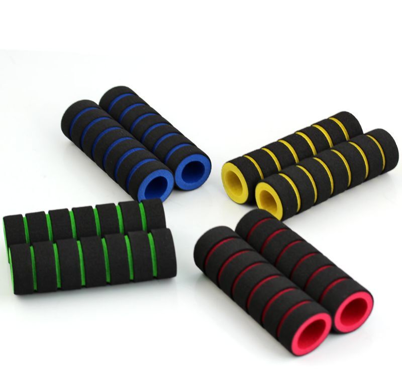 1 Pair Nonslip Foam Sponge Bike Racing Motorcycle Bicycle Handle Bar ...
