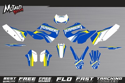 Husaberg TE 125 250 300 2011 2012 Graphics Kit Premium Decals Stickers ...