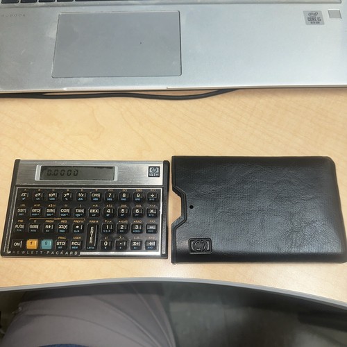 HP Hewlett Packard 11C Programmable Scientific Calculator w/ Soft Case ...