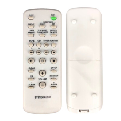 Remote Control For Sony FST-ZX8 LBT-ZX6 HCD-MC1 Mini Hi-Fi Component ...