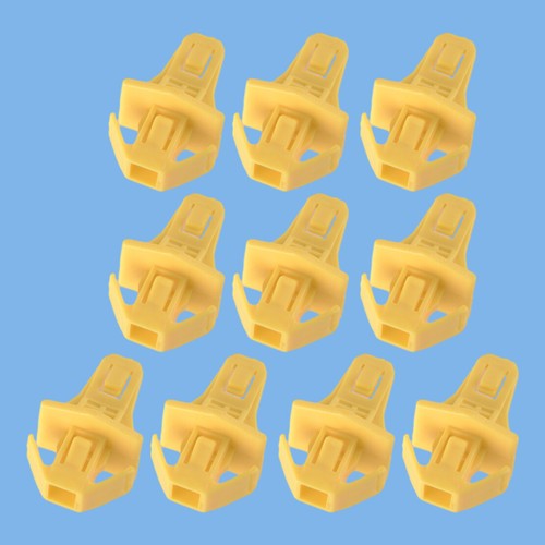 10pcs Nylon Radiator Grille Trim Bumper Retainers Clips Fit For Honda ...
