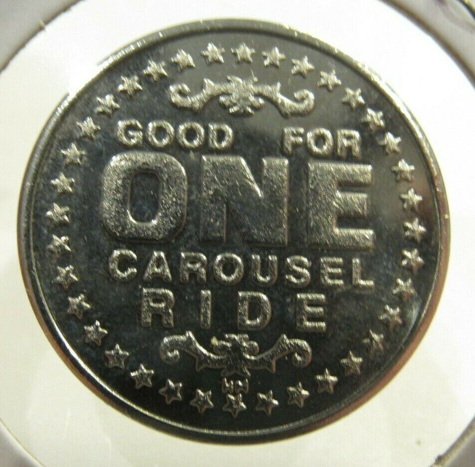 1982 Lafreniere Park Grand Opening Carousel Metairie, LA Token ...