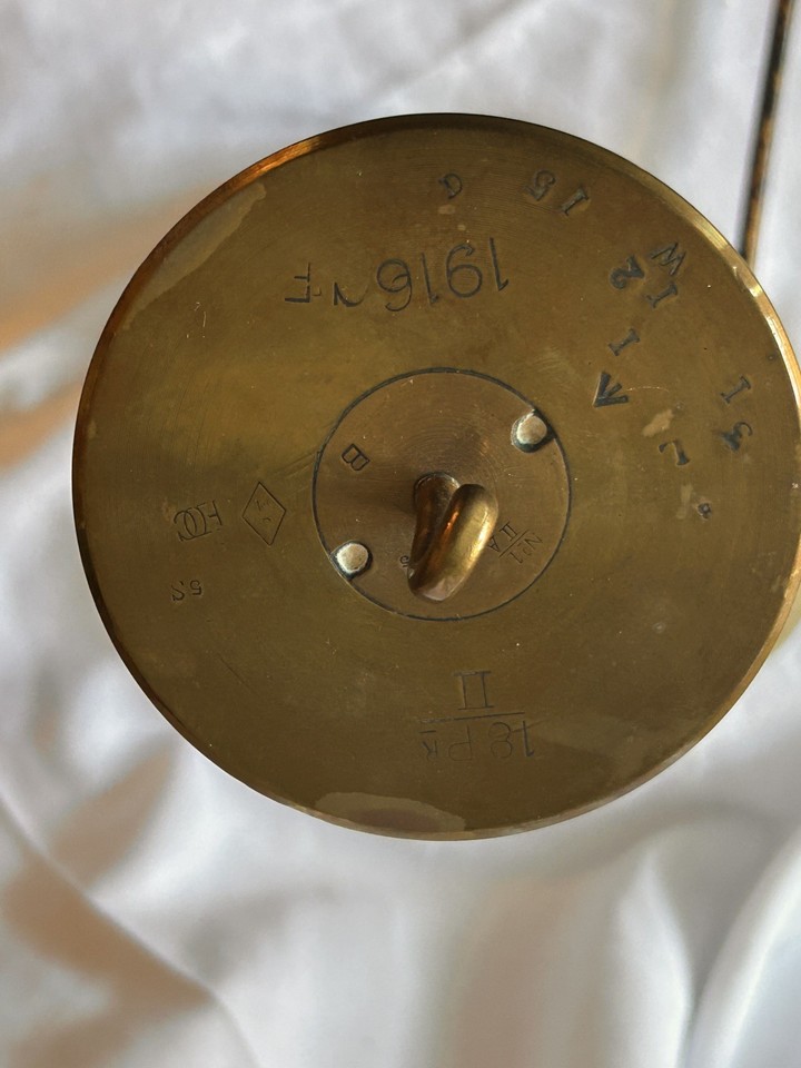 B44 ww1 "Somme" Gong Souvenir? 18pdr you wont iss your supper !! | eBay