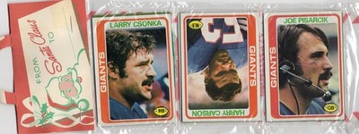 1978 Topps Football Christmas Rack Pack! Larry Csonka, Top!! Poss ...