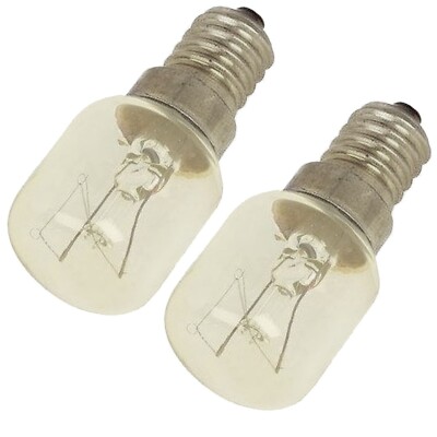 2 x Lamp Light Bulb for Diplomat Hygena MFI Oven Cooker E14 SES 15w ...