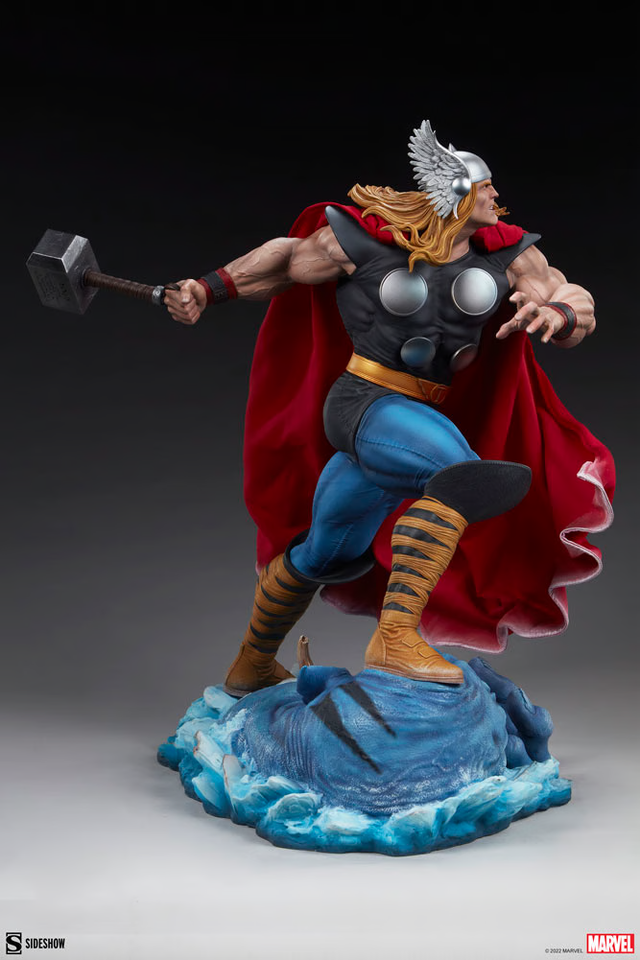 CLASSIC THOR / GOD OF THUNDER~PREMIUM FORMAT FIGURE~LE 850~SIDESHOW ...