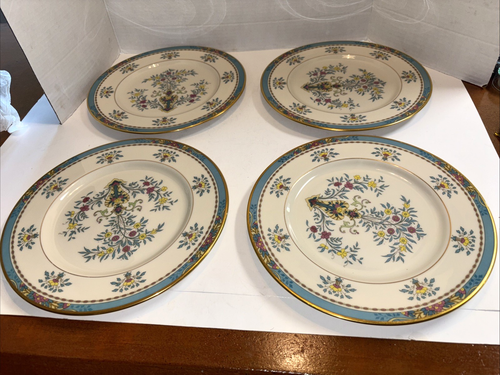 Vintage Lenox Blue Tree Set Of 4 Dinner Plates 10” Unused | eBay