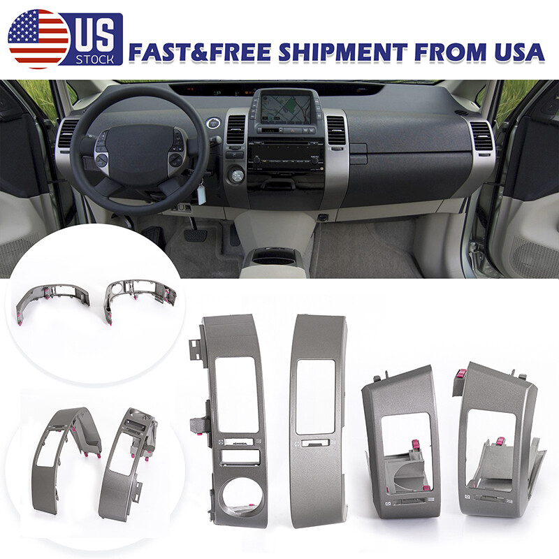 Center Inner A/C Dash Air Vent Panel Cover Trim 4X For 2004-2009 Toyota ...