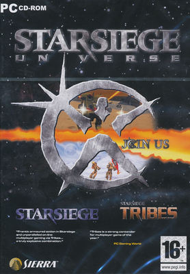 STARSIEGE UNIVERSE Star Siege + Tribes Vintage Rare Shooter Strategy PC ...