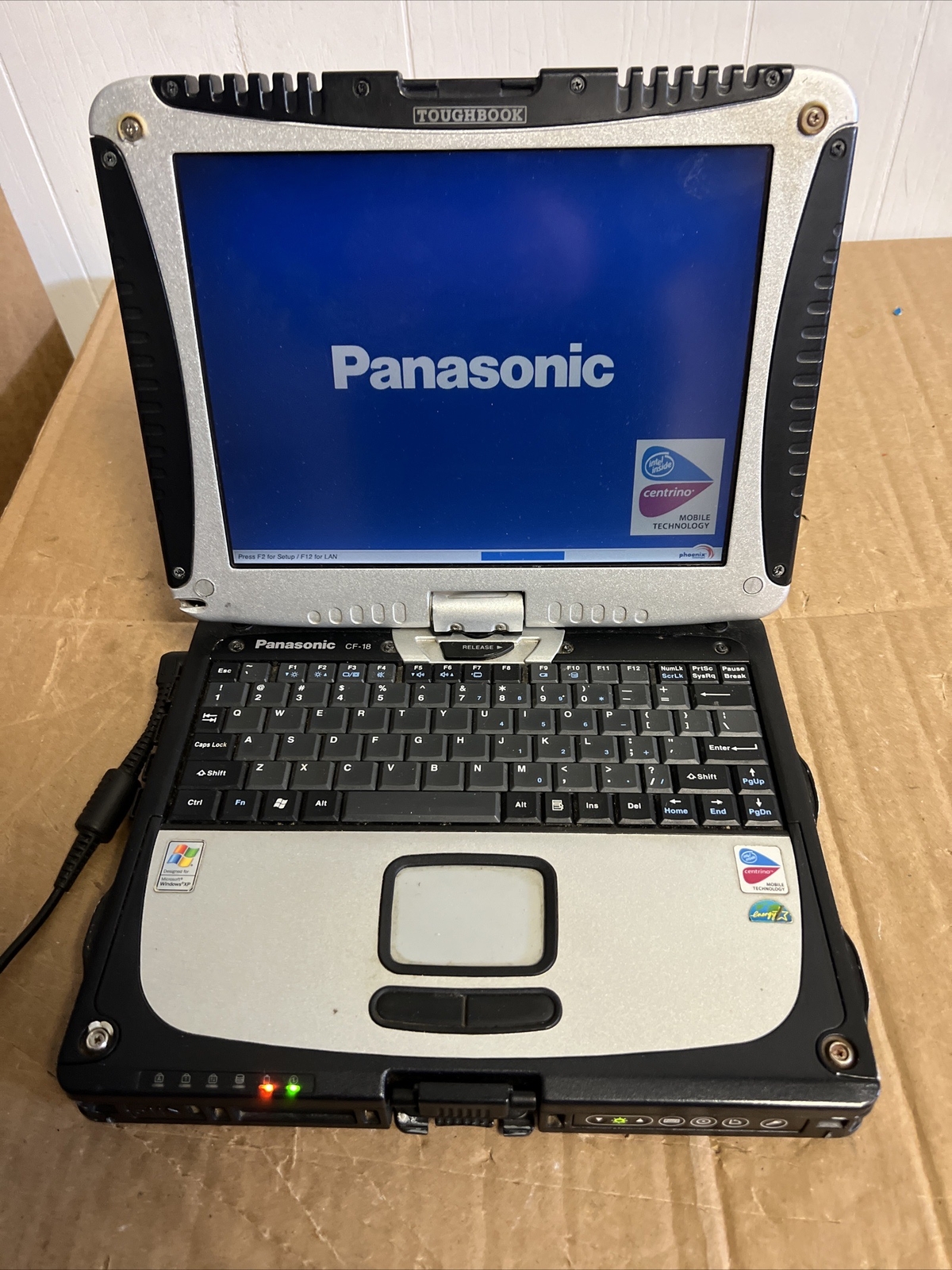 Panasonic ToughBook CF-18 Intel Pentium M 1.2GHz 512MB NO HDD,CADDY ...