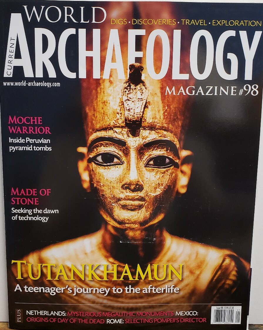 Current World Archaeology Magazine #98 Tutankhamun Digs Travel FREE ...