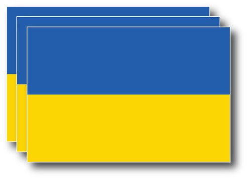Ukraine Flag Sticker Ukrainian Car Window Laptop Decal Bumper Truck ...