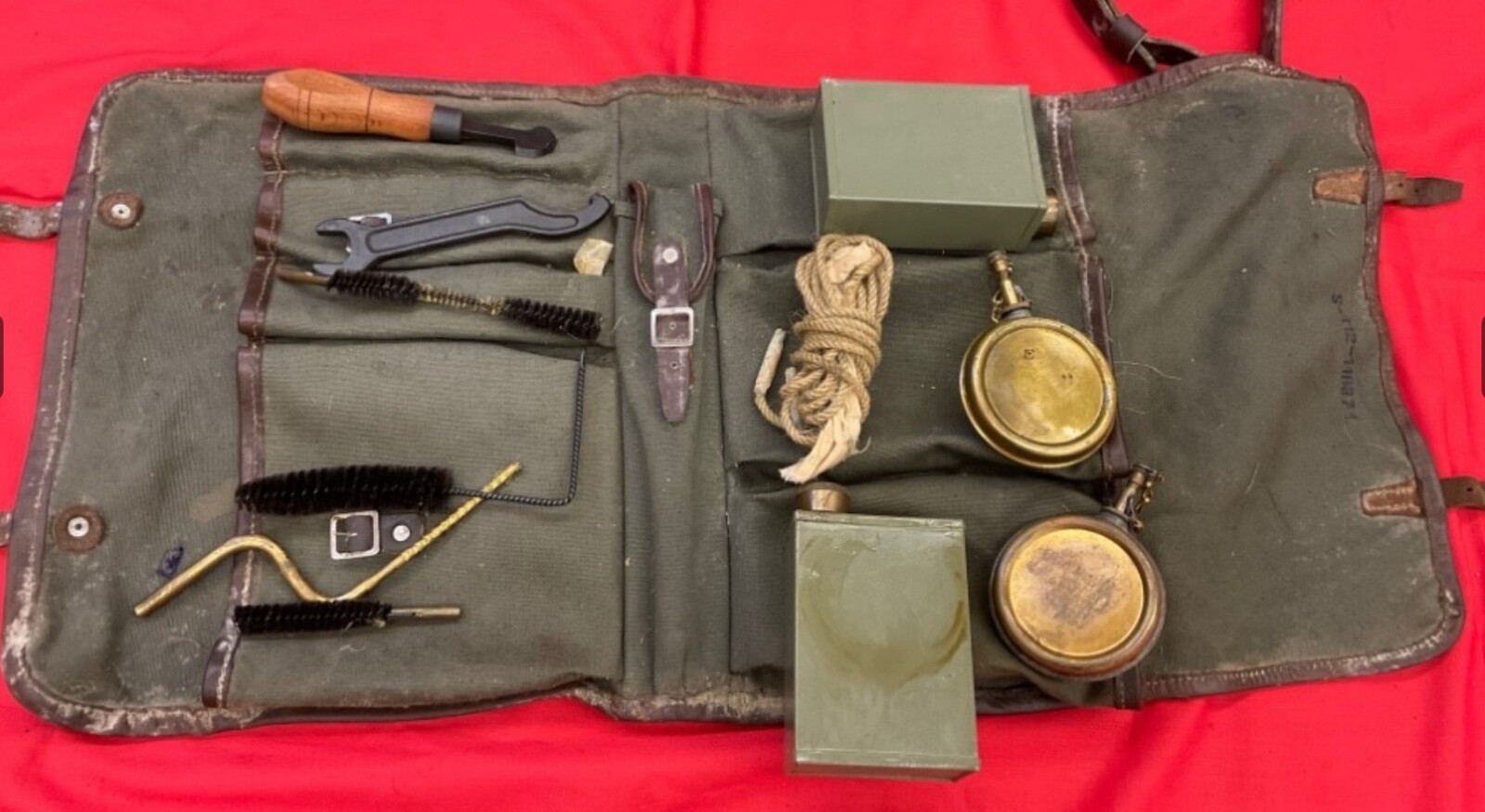 Post WWII YUGO MG53 GERMAN MG34 MG42 MAINTENANCE KIT SET CLEANING TOOLS ...