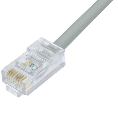 L-Com Modular Cable Plug to Plug 8p8c RJ45 50' FT Ethernet Cable TRD855 ...