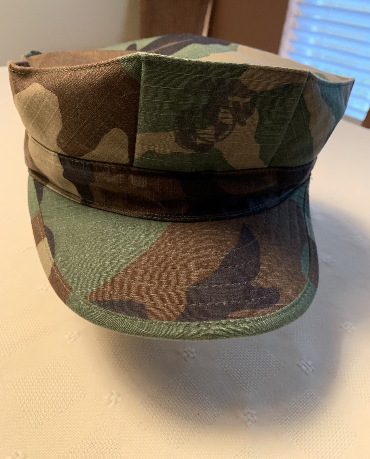 Camo cap ROTC with insignia type 1 size small | eBay