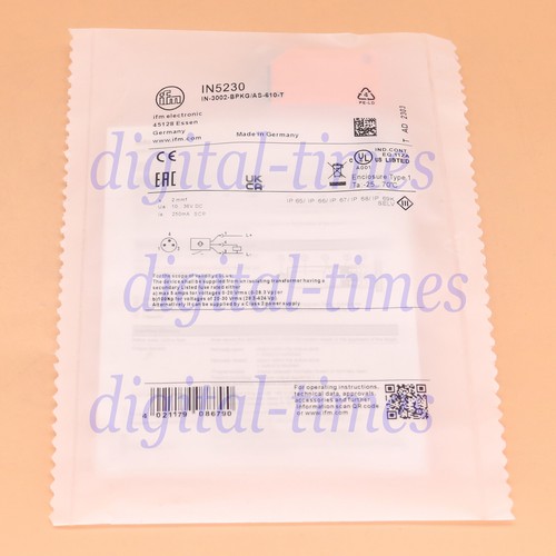 One For IFM New IN5230 Inductive Sensor Free Shipping | eBay